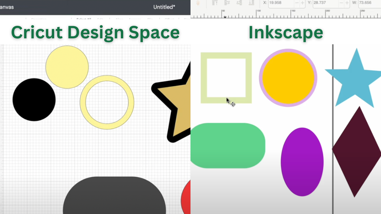 Cricut Design Space vs. Inkscape: Program Similarities