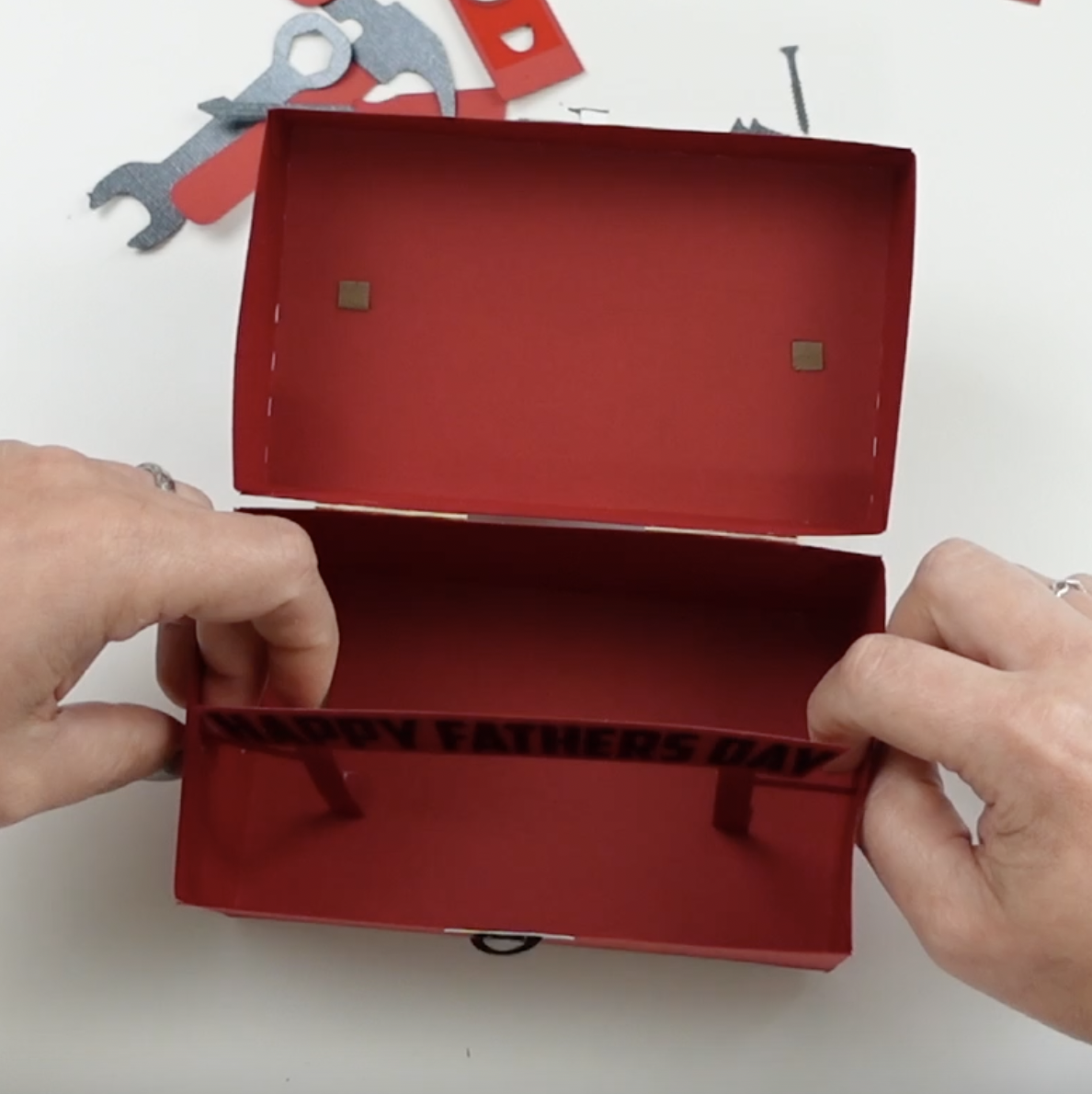 3D Cricut Project for Father's Day: DIY Tool Box with Free SVG