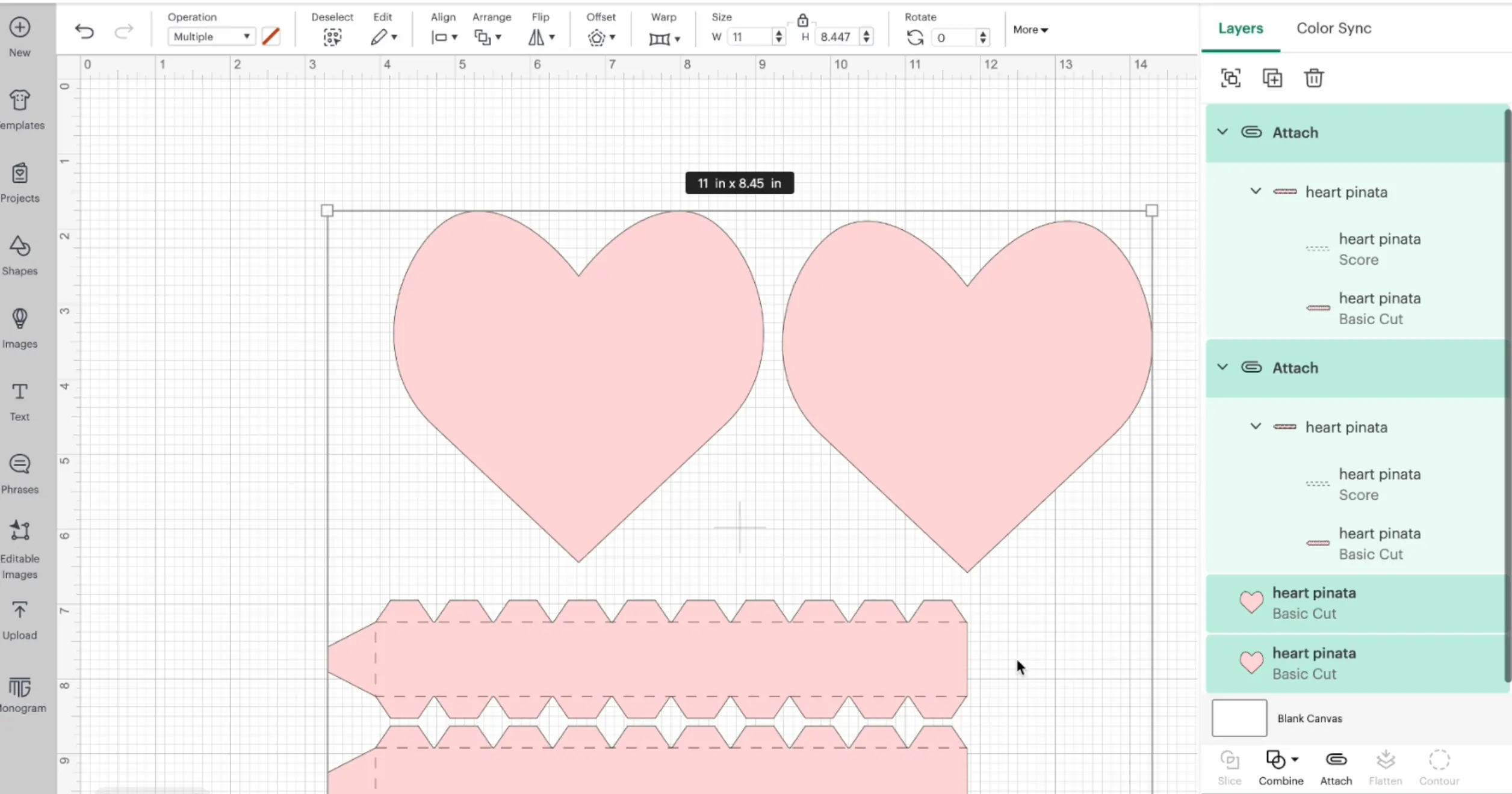 DIY Pinata with Cricut for Valentine's Day | Free SVG Download