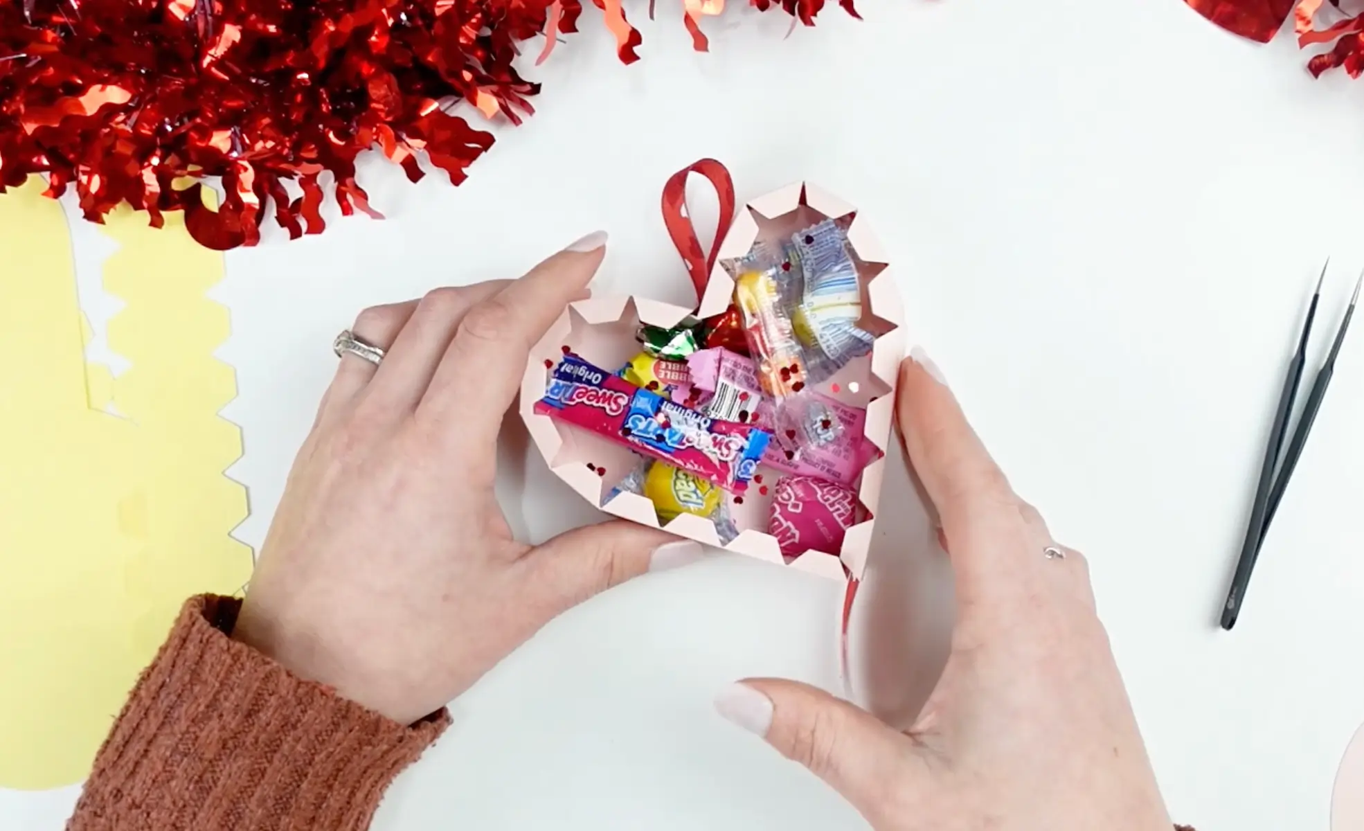 DIY Pinata with Cricut for Valentine's Day | Free SVG Download