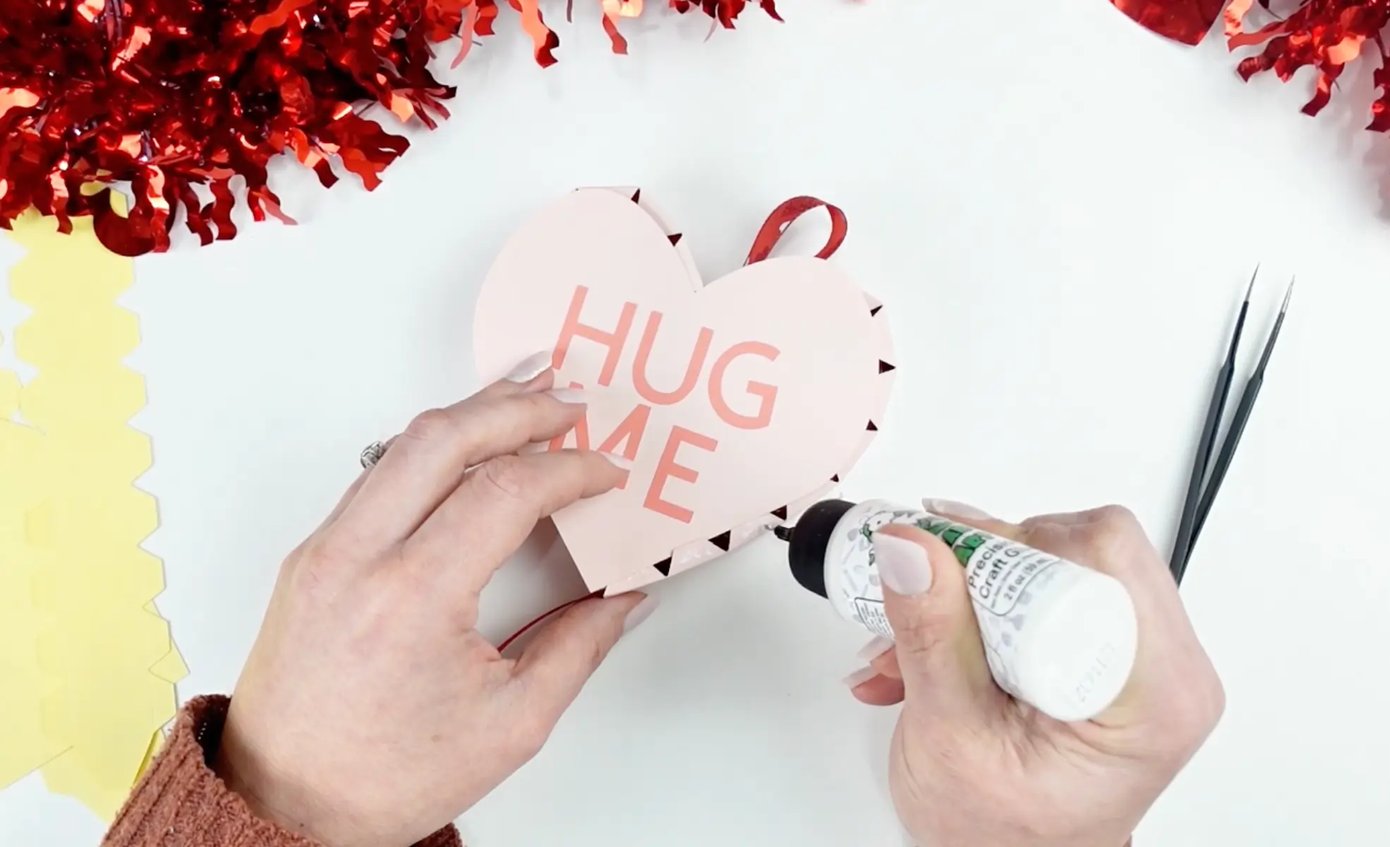 DIY Pinata with Cricut for Valentine's Day | Free SVG Download