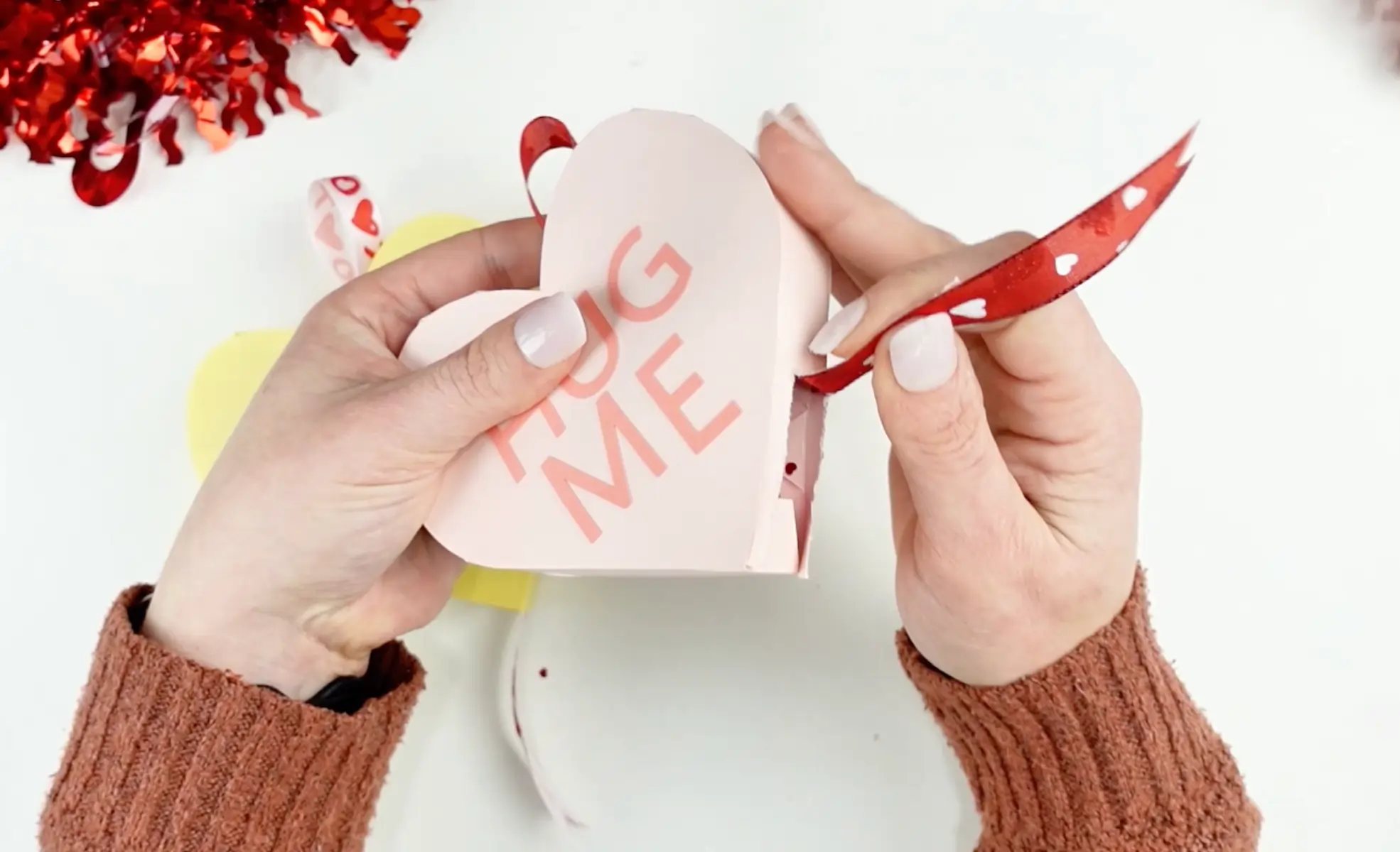 DIY Pinata with Cricut for Valentine's Day | Free SVG Download