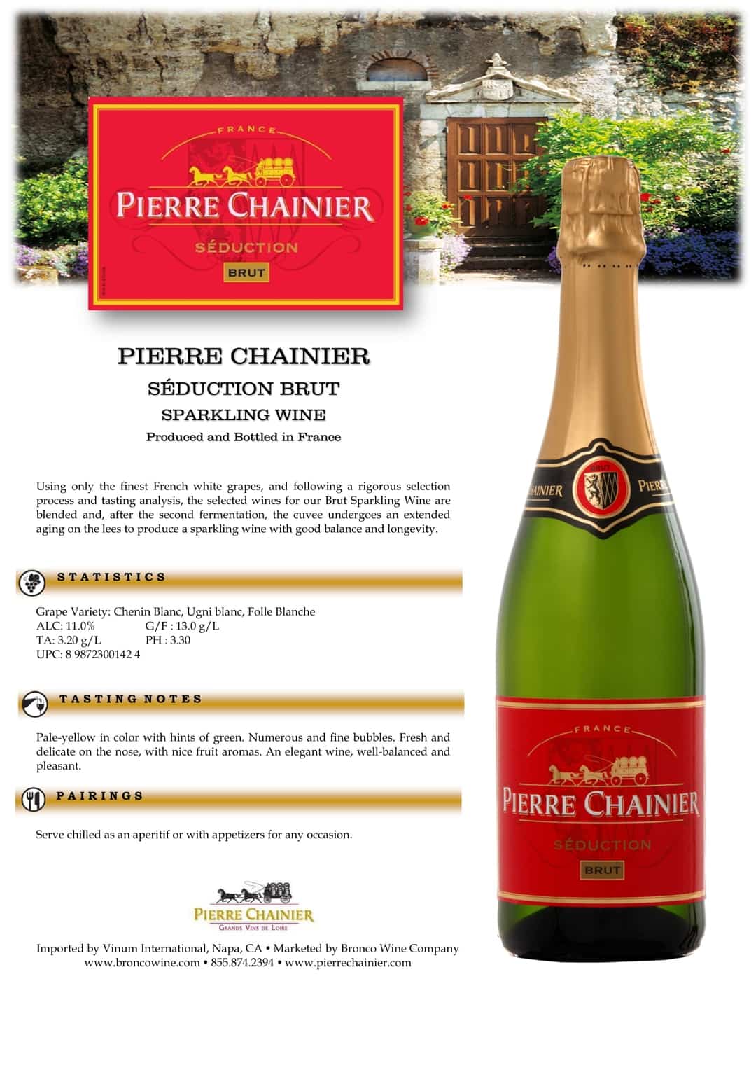 Bronco Trade | Pierre Chainier Winery