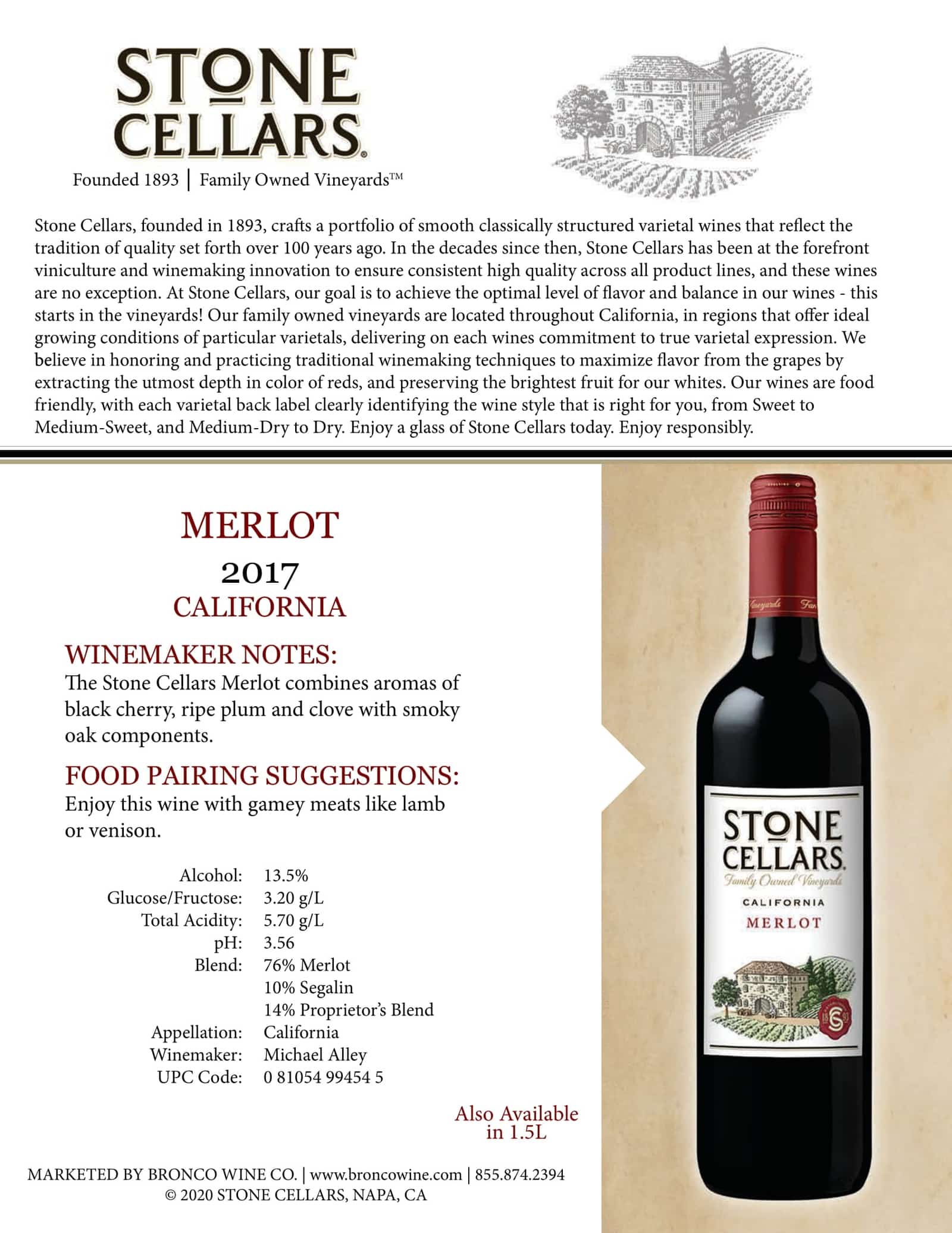 Bronco Trade | Stone Cellars