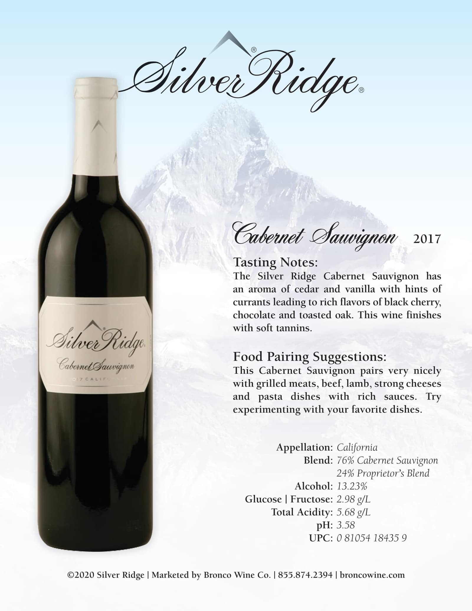 Bronco Trade | Silver Ridge Vineyards