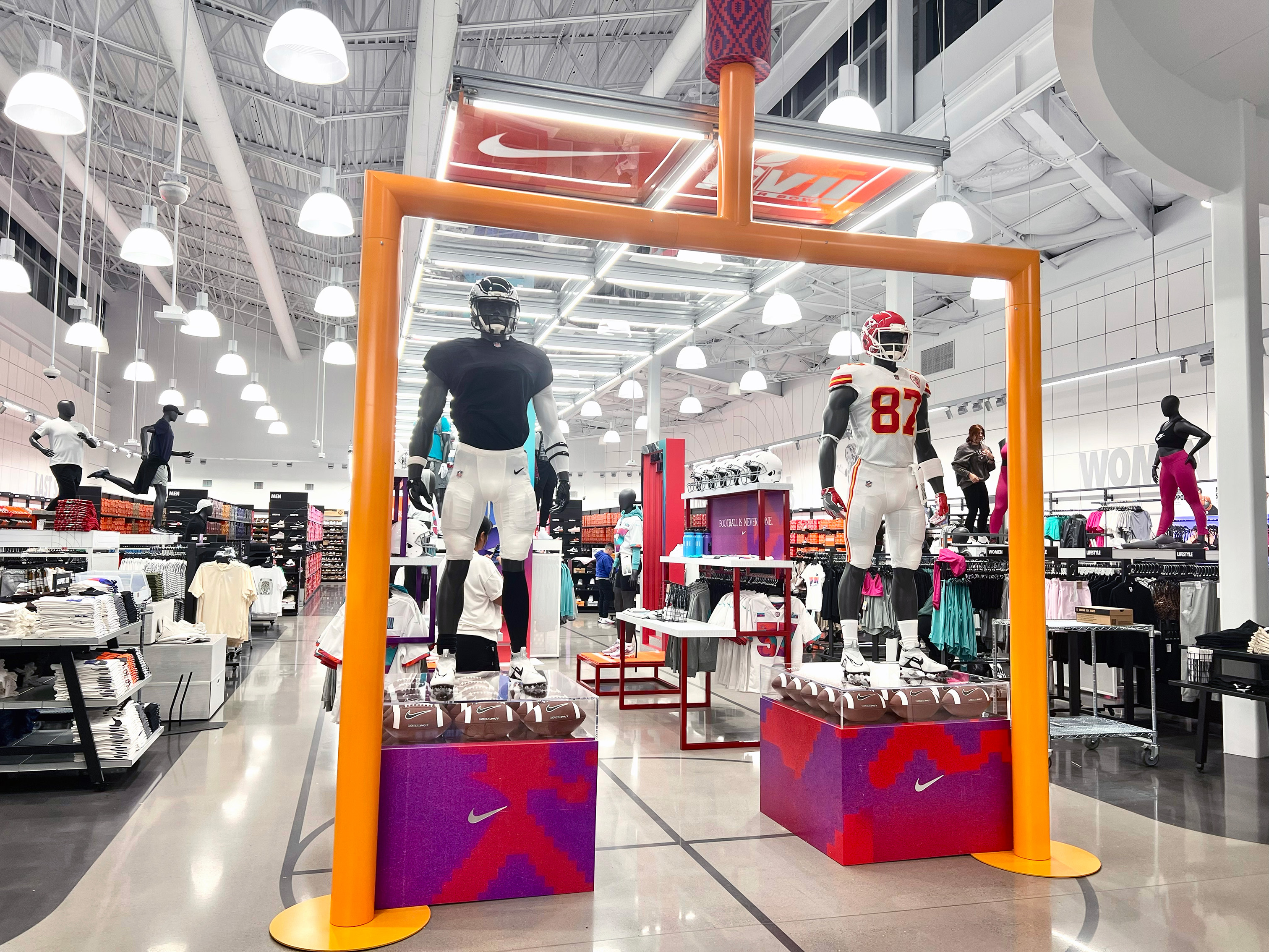 Super Bowl LVII Retail Display Case Study | Infinity Images
