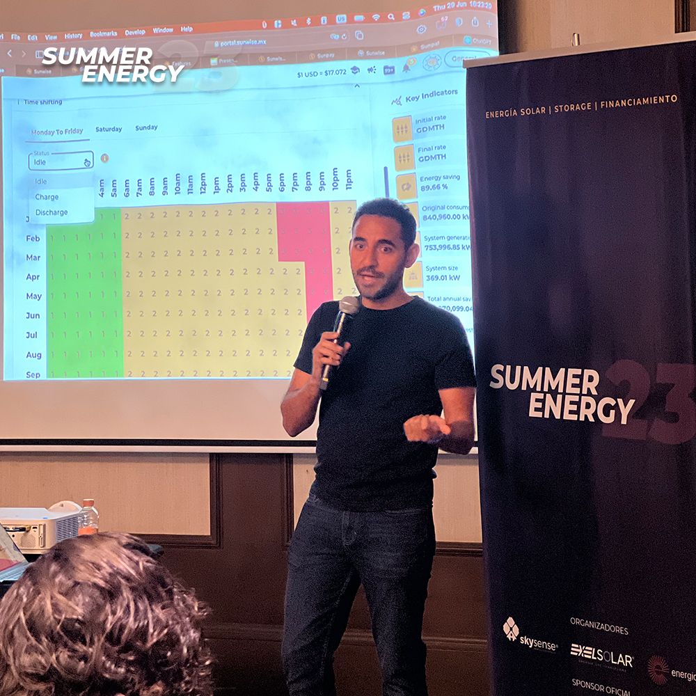 Almacenamiento de Energía en México | Evento Summer Energy 23 Mérida