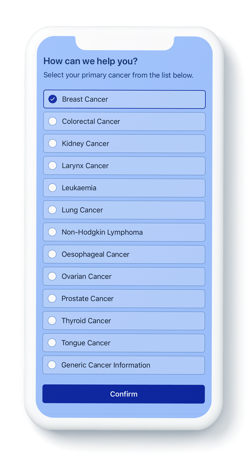 The Cancer App | Free Cancer Support App