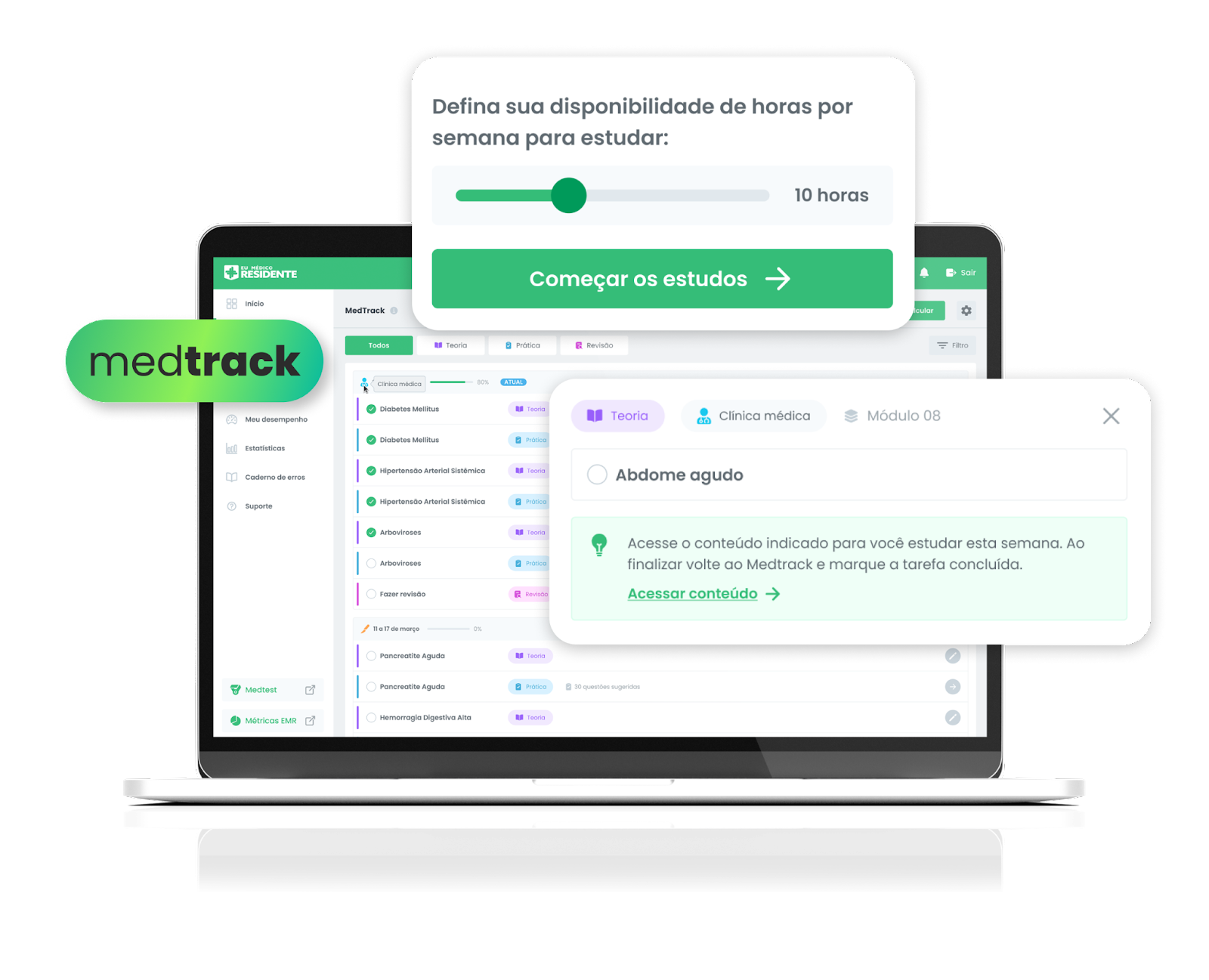 Medtrack: revolucione a sua forma de estudar para a residência médica
