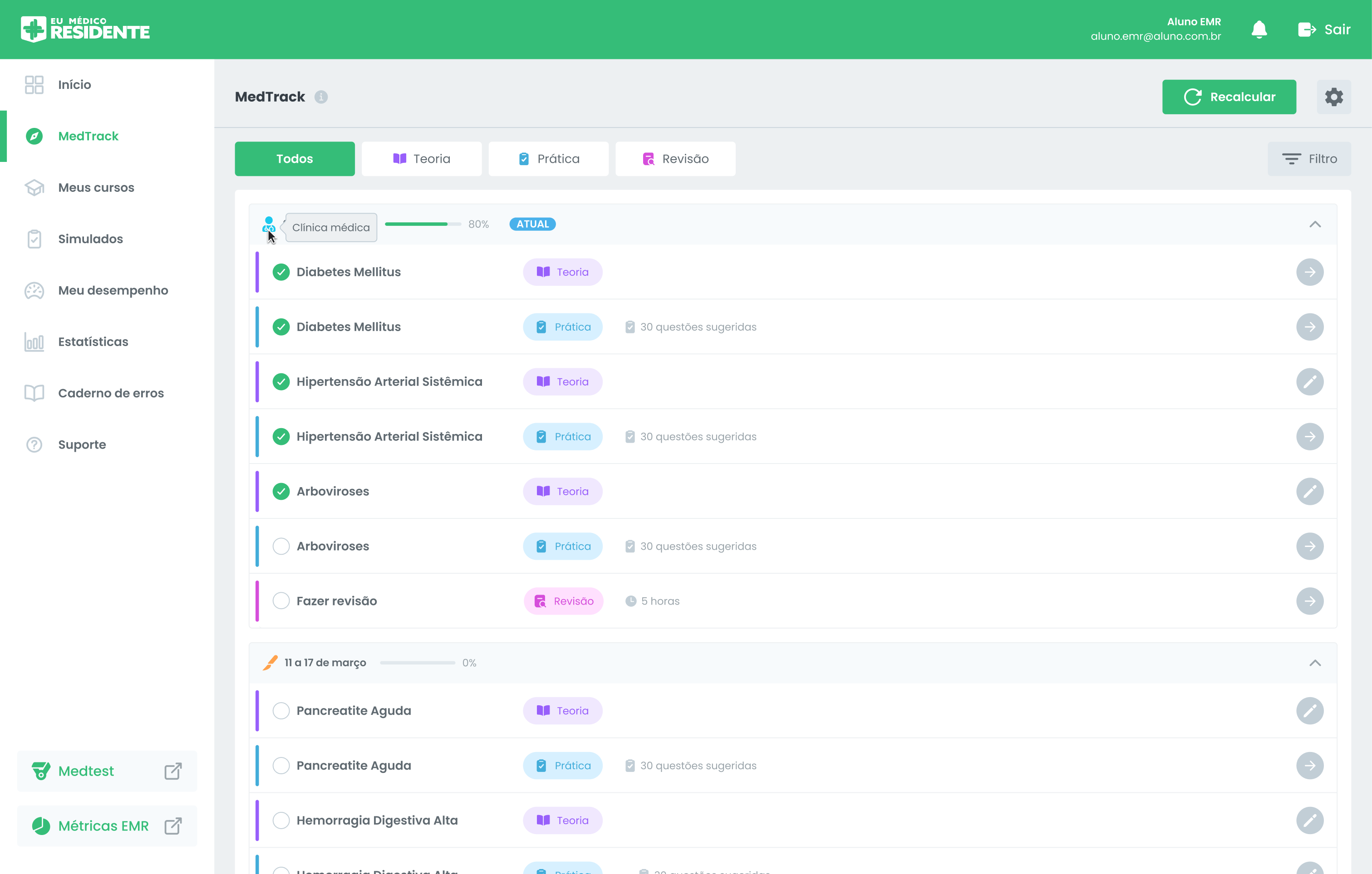 Medtrack: revolucione a sua forma de estudar para a residência médica