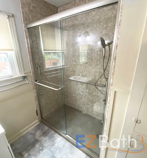 Transforming Spaces: Columbia St. Tub to Shower Conversion