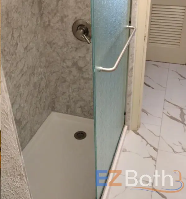 Rick's New Beginning: A Sophisticated Tub to Shower Conversion in Houston
