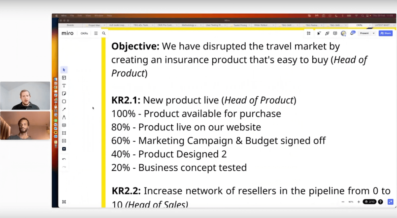 How to set OKRs when your key result is a project