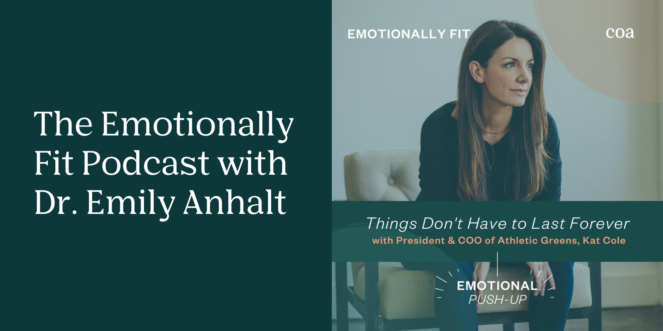 Things Don't Have to Last Forever with President & COO of Athletic ...