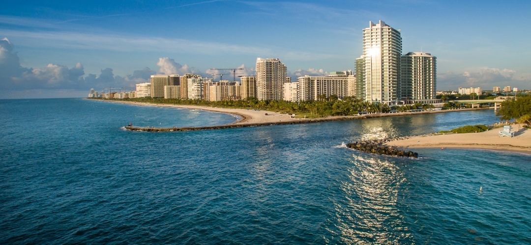 Haulover Inlet to Miami Beach by boat - savvy Routes