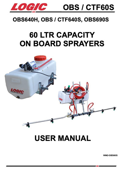 LOGIC | OBS60 On Board Sprayer (60L)