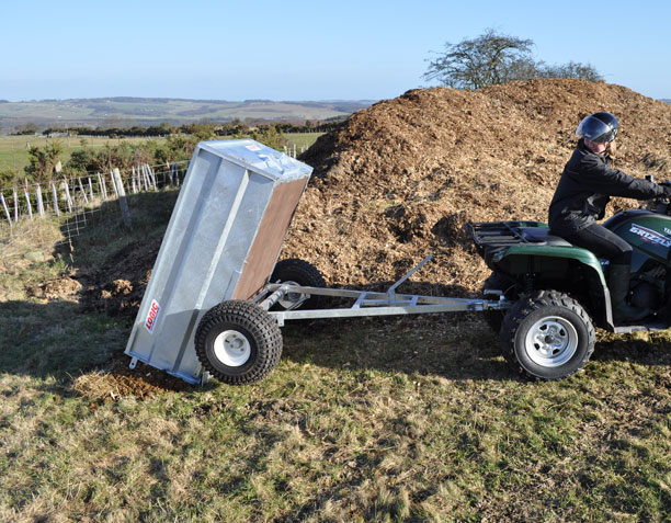 LOGIC | Low-Sided Tipping ATV Trailer TST400