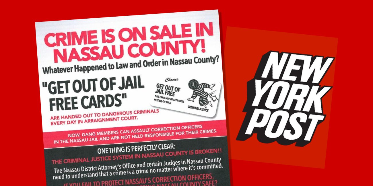 CRIME IS ON SALE, FULL PAGE AD