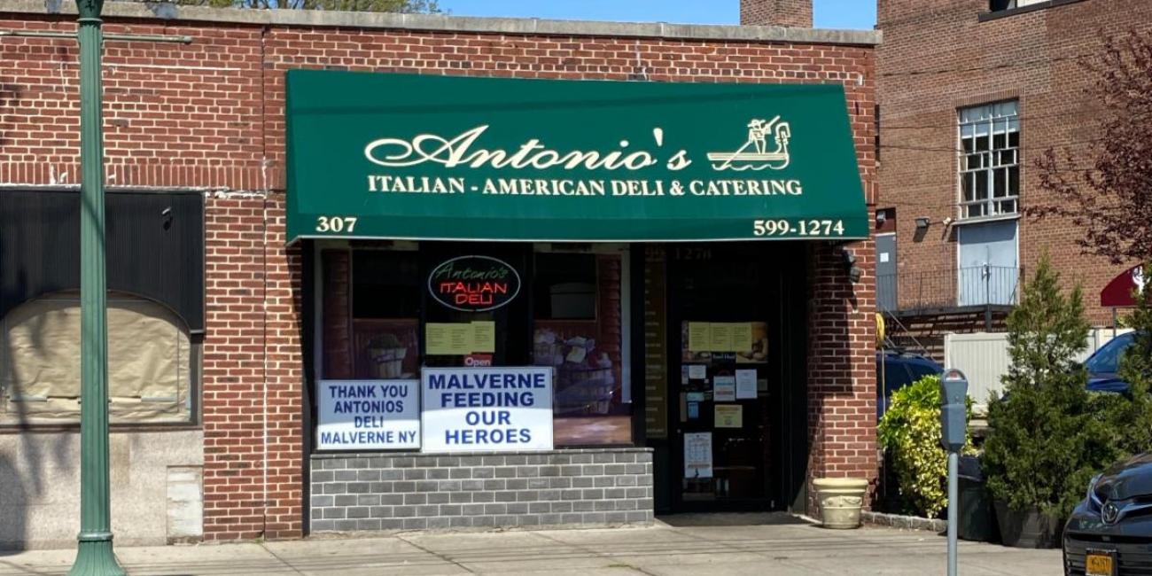 Today, "Malverne Feeding Our Heroes" and Antonio's Deli of Malverne ...