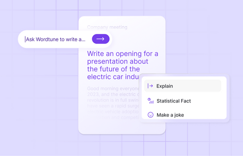 Wordtune: Free AI Writing Assistant | Write Better Today