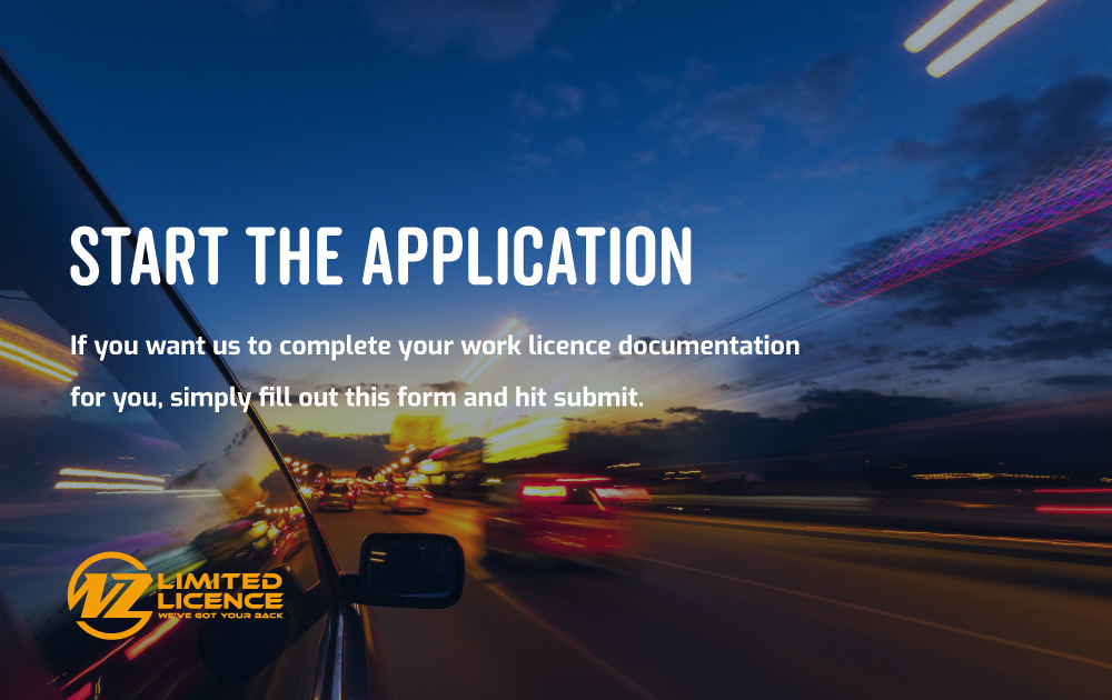 Limited Licence Application Form | Applying for a Work Licence | NZ ...
