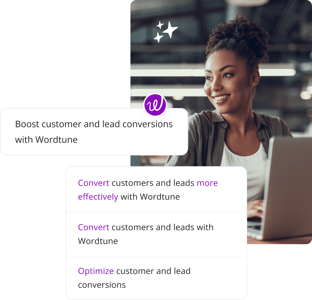 Wordtune for sales teams