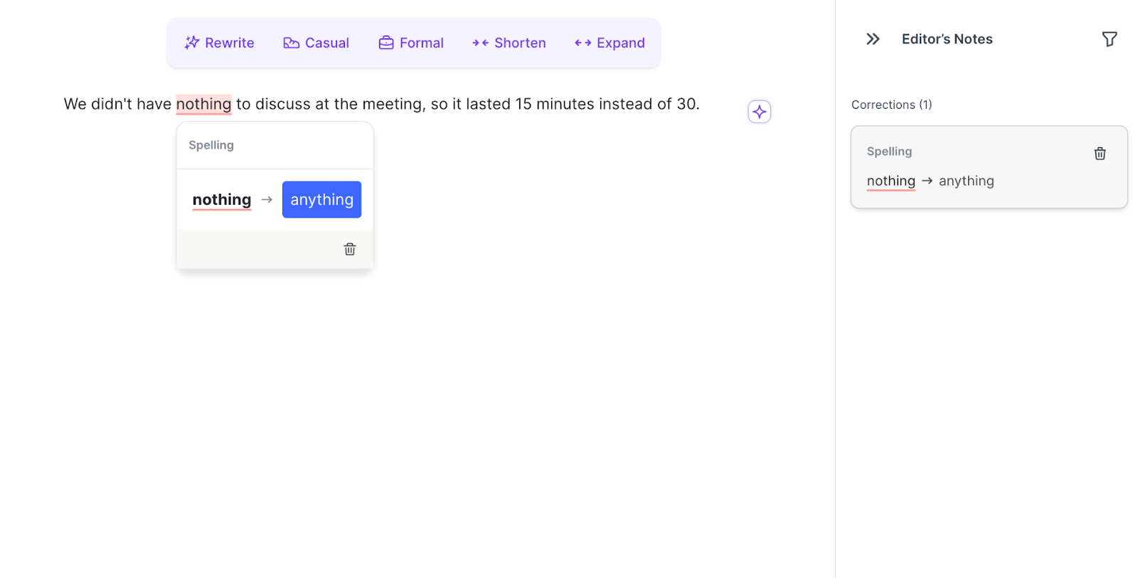 What’s a Double Negative? + How To Fix It