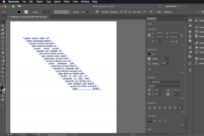 How to Wrap Text in Illustrator | w/ Working File | RSD News