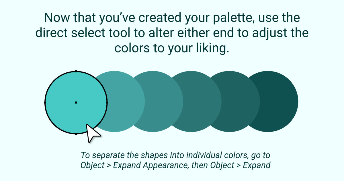 Creating Hues Between Colors in Adobe Illustrator | RSD News