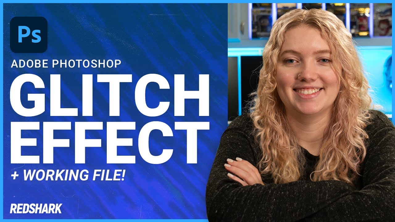 How to Create Glitch Effect Photoshop Designs From A Pro