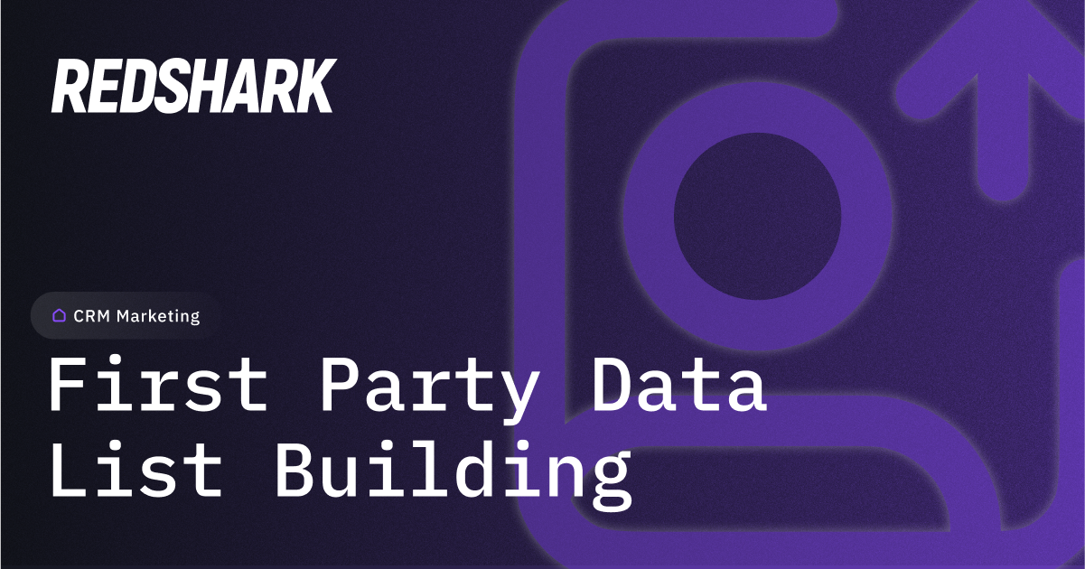 First Party Data List Building & CRM Marketing in NC