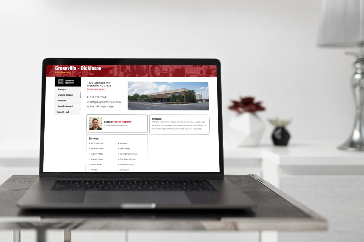 Red Shark Digital Marketing Case Study | Pugh's Tire