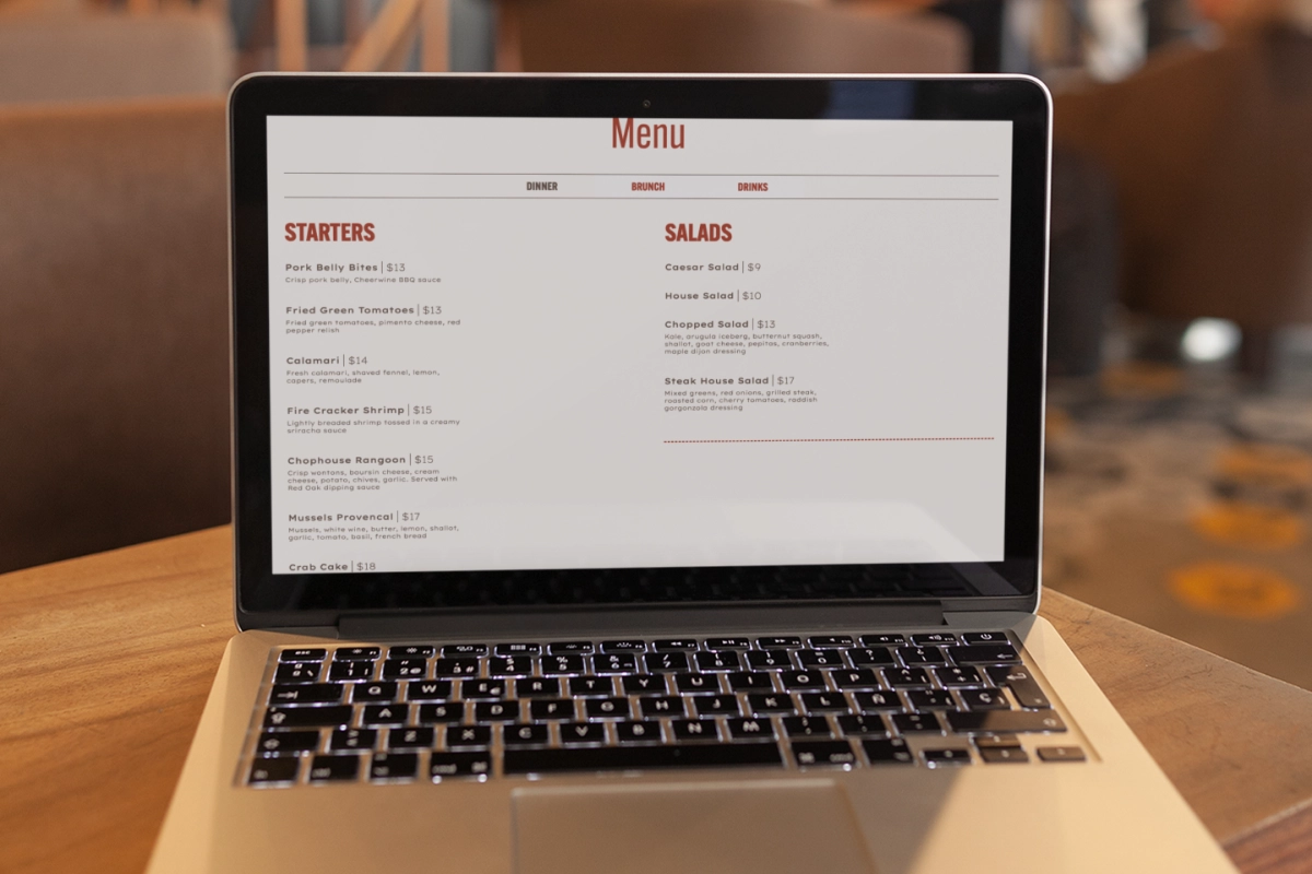 Red Shark Digital Marketing Case Study | Seared Chophouse