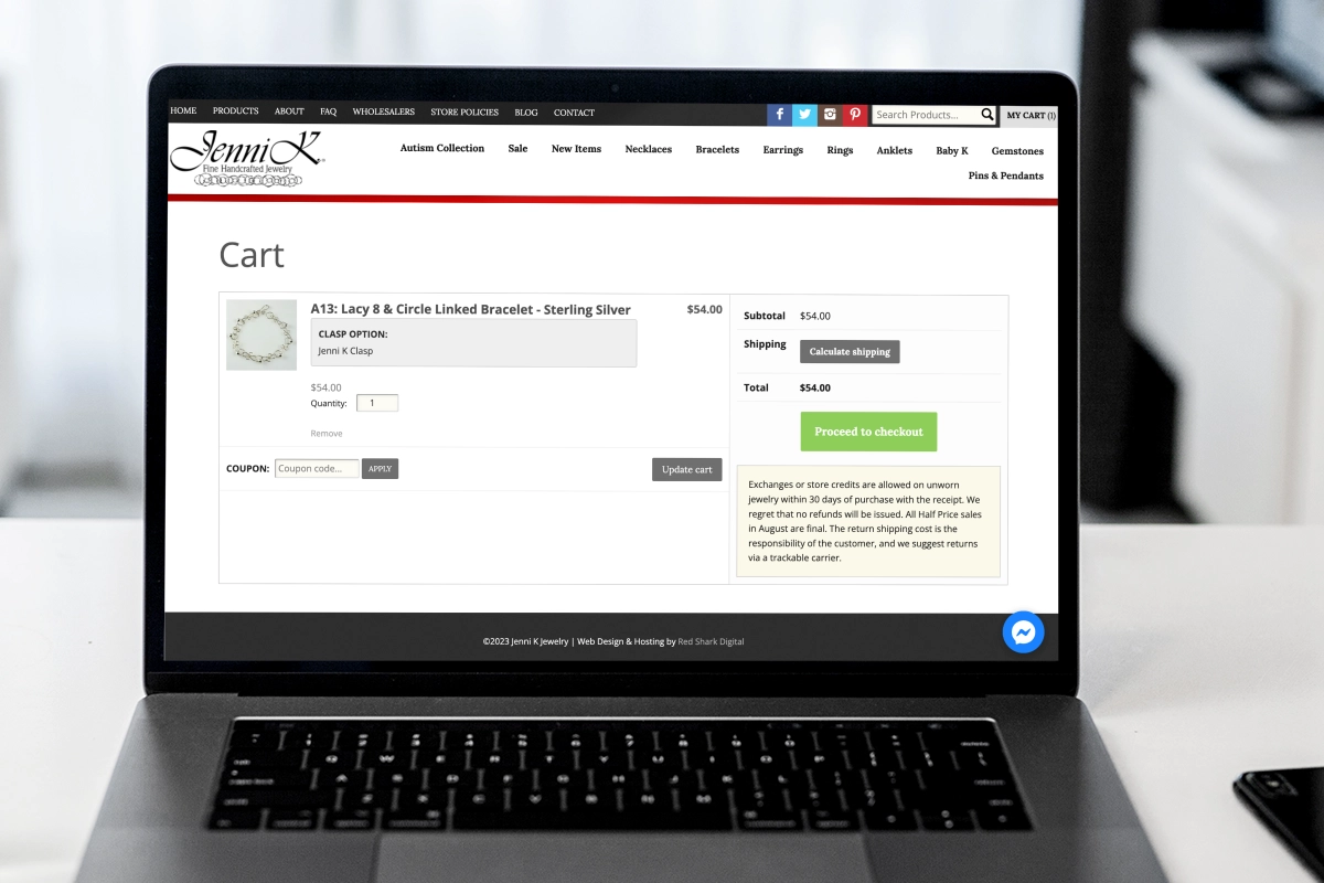 Red Shark Digital Marketing Case Study | Jenni K Jewelry