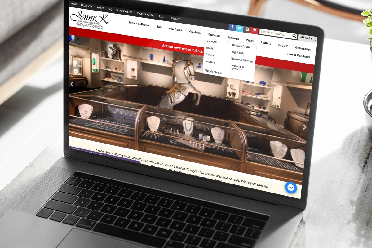 Red Shark Digital Marketing Case Study | Jenni K Jewelry