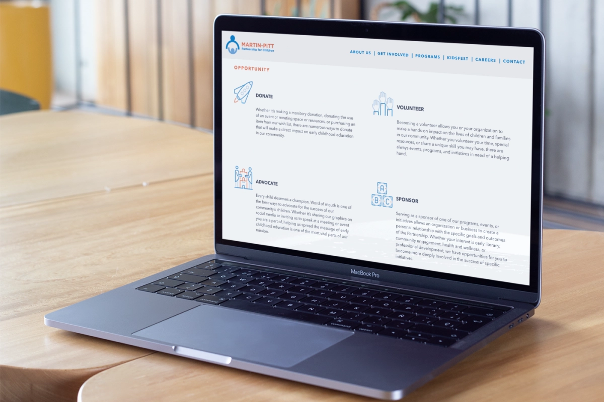 Wordpress Case Study | Martin-Pitt Partnership for Education | Red Shark Digital