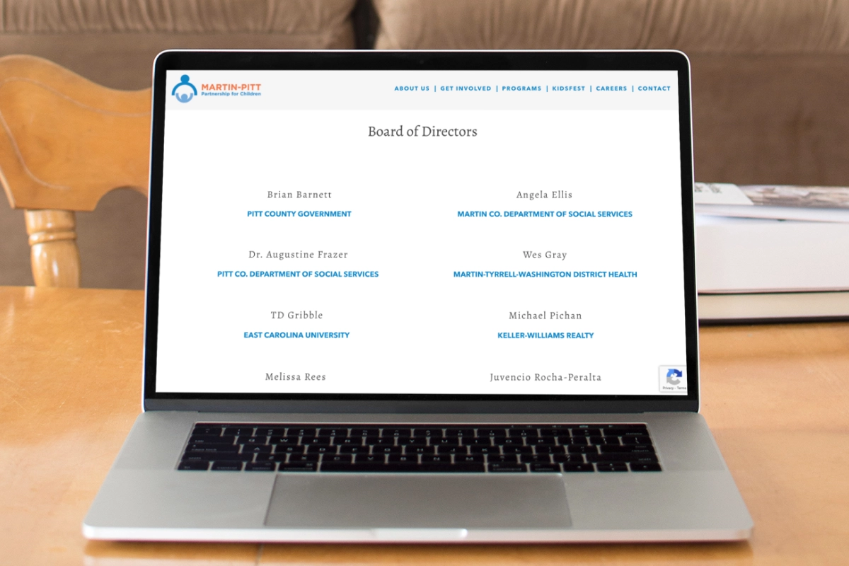 Wordpress Case Study | Martin-Pitt Partnership for Education | Red ...