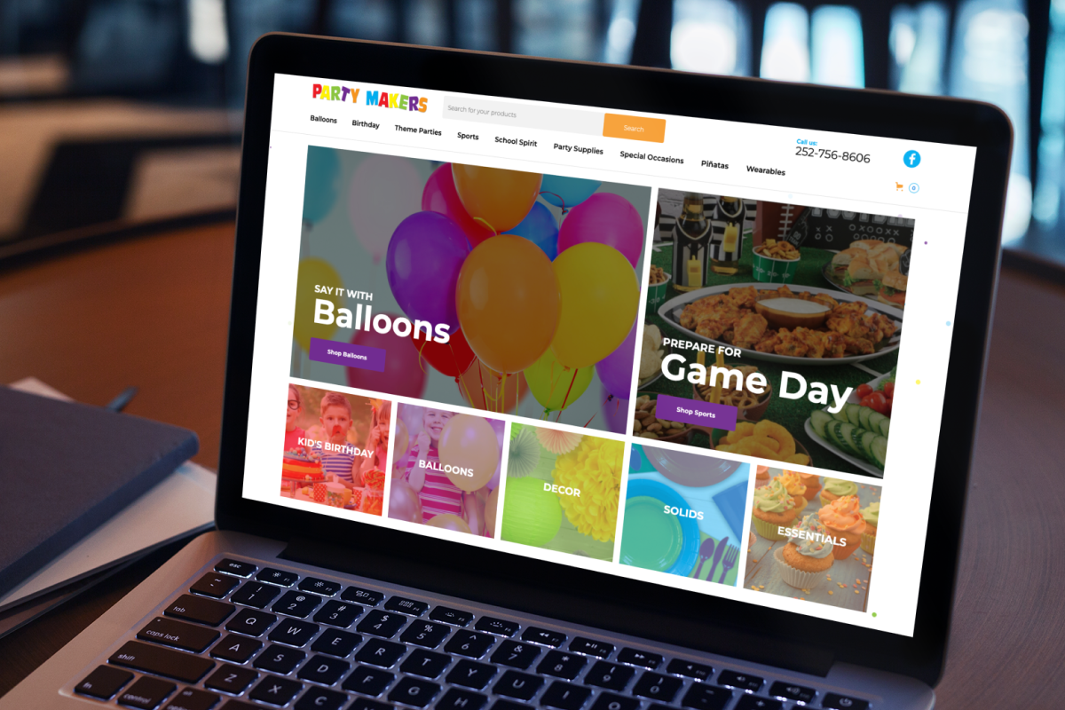 Red Shark Digital Marketing Case Study | PartyMakers