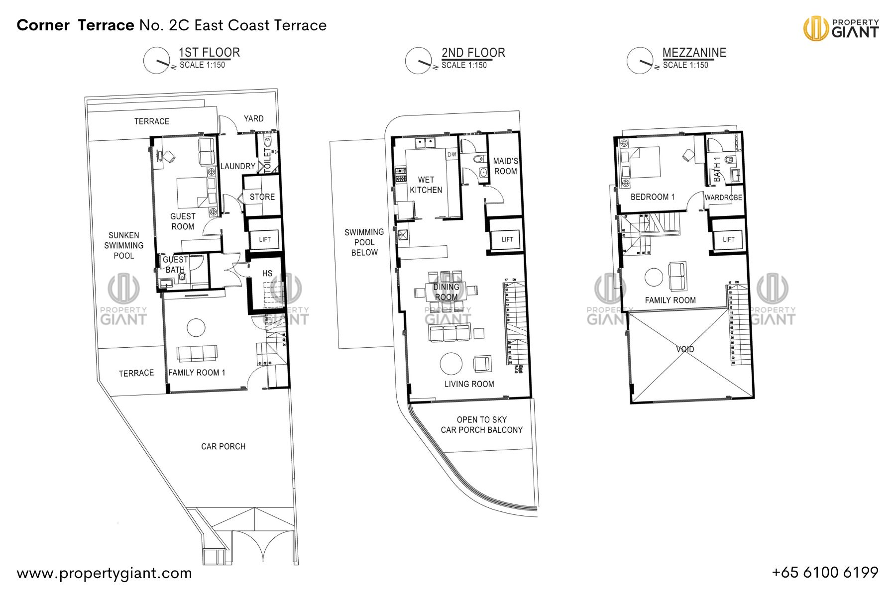 East Coast Terrace Corner Terrace For Sale in Singapore