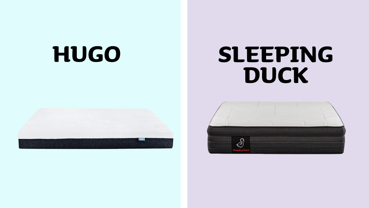Hugo Vs Sleeping Duck Mattress Comparison (2023)