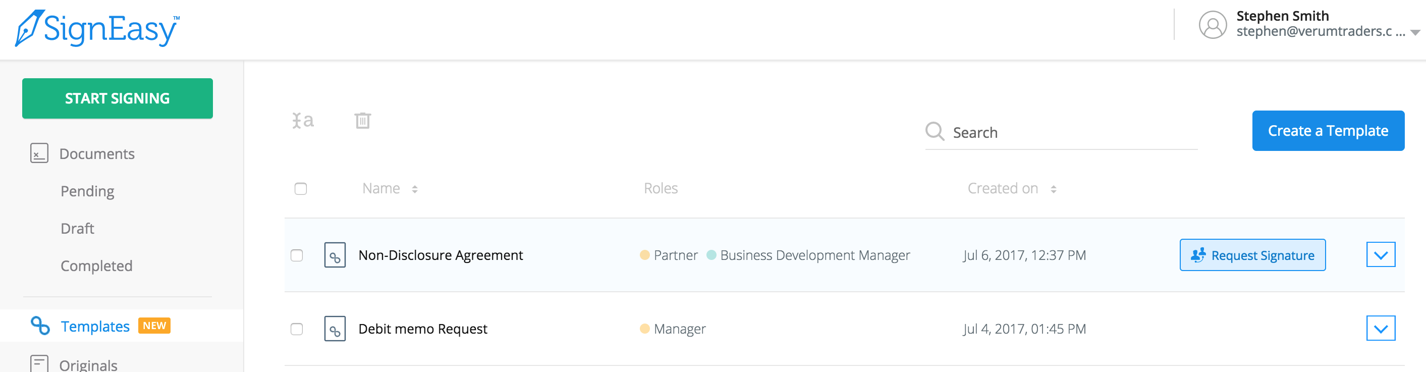 Find any document on Signeasy, seamlessly! | Signeasy