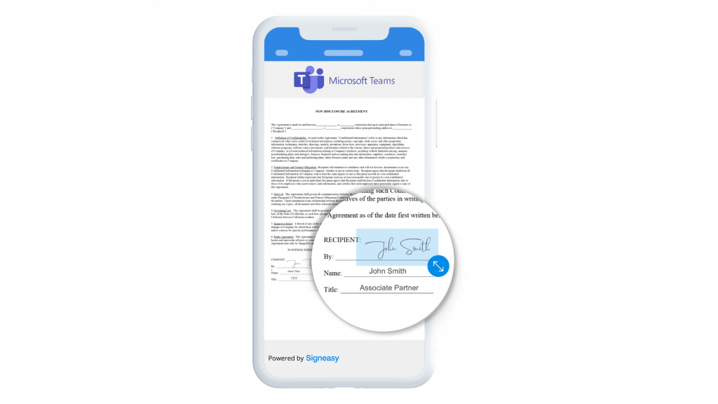The new and improved Signeasy for Microsoft Teams | Signeasy