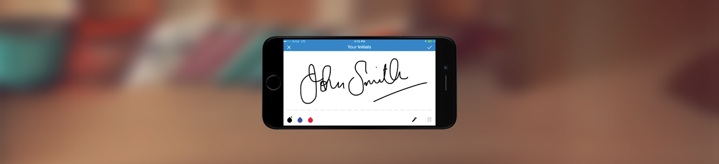 e-Signatures from Smartphones, A Life Changing Experience | Signeasy