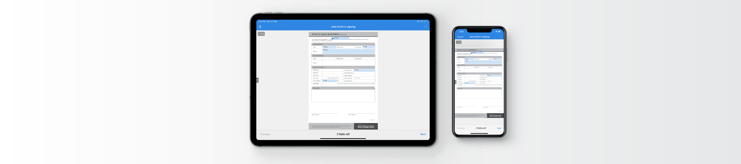 Introducing: In-person signing using templates | Signeasy