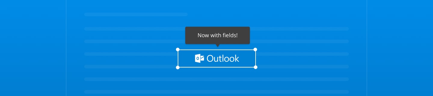Introducing templates and document fields for Outlook | Signeasy