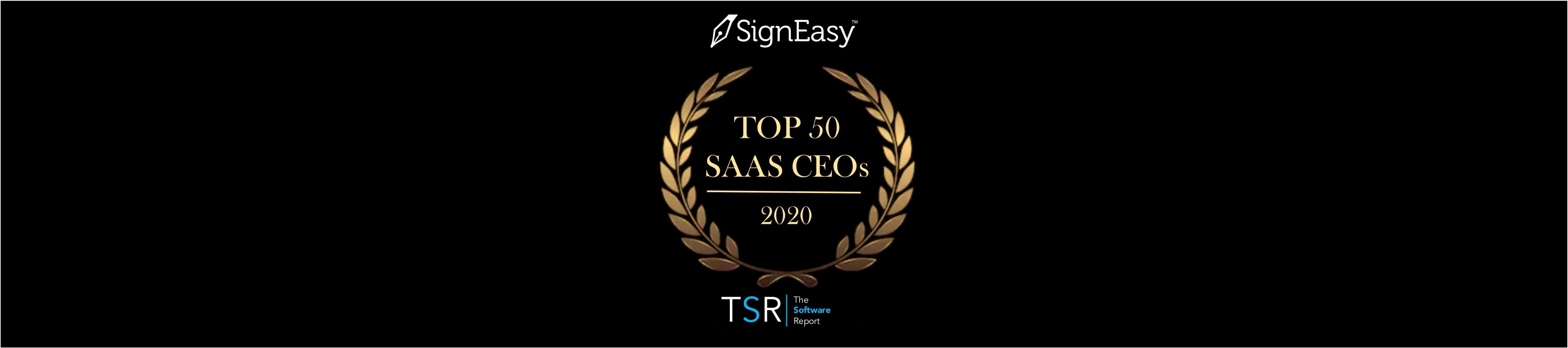 Sunil Patro Named a ‘Top 50 SaaS CEO of 2020’ | Signeasy