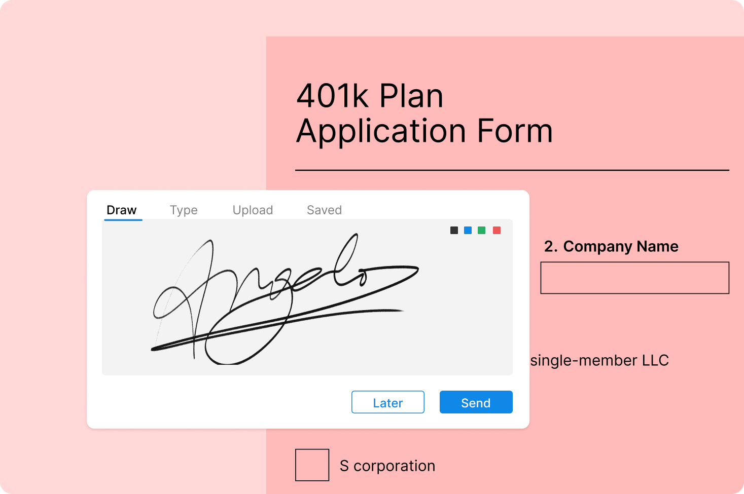 eSignature Solution for Banking and Financial Services | Signeasy