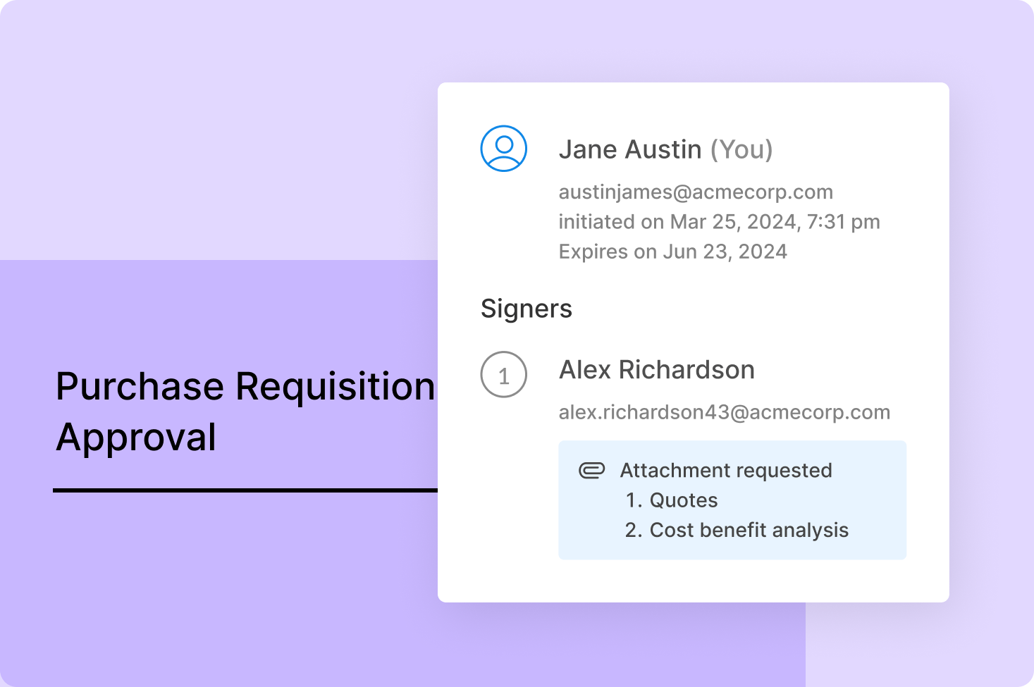 eSignature and Contract Management for Procurement | Signeasy