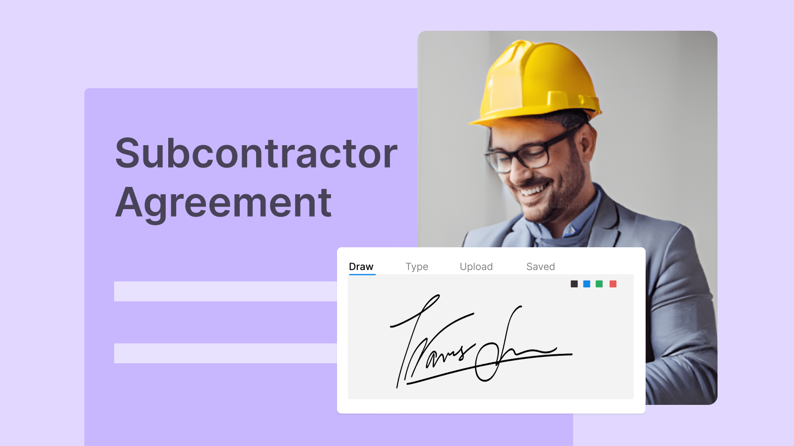 eSignature and Contract Management for Construction | Signeasy