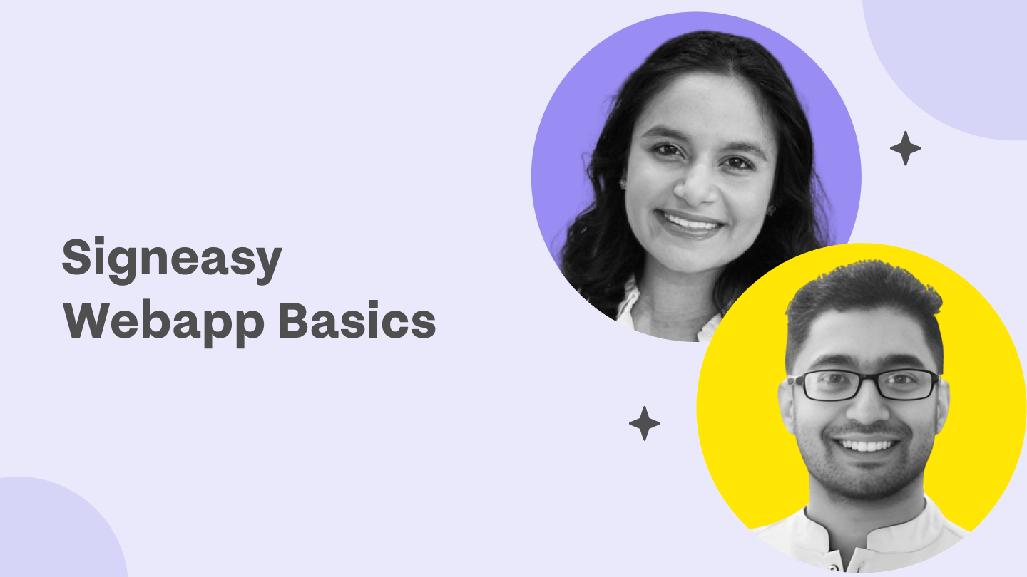 Webinar | Signeasy Web App Basics | Signeasy